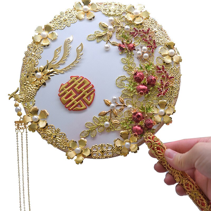 Kyunovia Gold bouquet luxury Bridal Bridal Bouquet... – Vicedeal