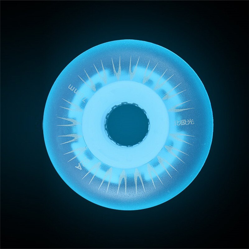 80mm 76mm 72mm 92a led blinkande inline rullskrids... – Grandado