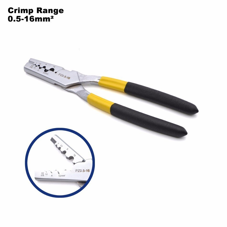 Small Crimper Pliers 0.25-35mm Germany Style Elect... – Grandado
