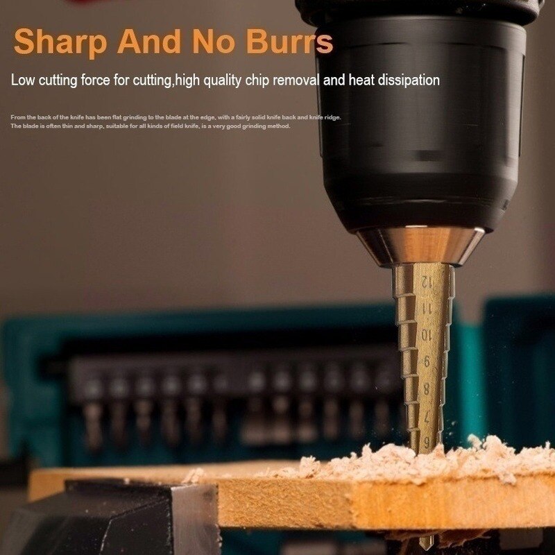 4 -12/20/32Mm Titanium Coated Metal Hex Core Hss H... – Grandado