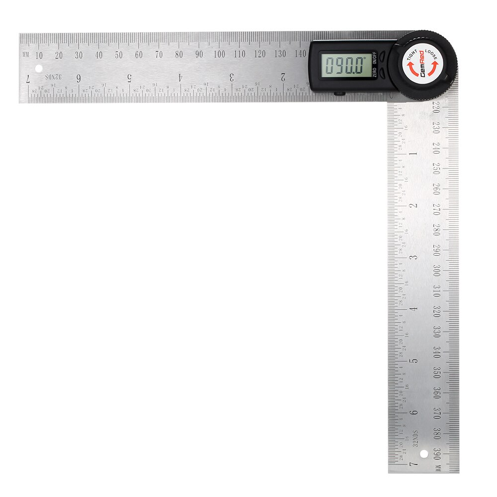 GemRed 2-in-1 Digital Angle Rule Goniometer Angle ... – Grandado