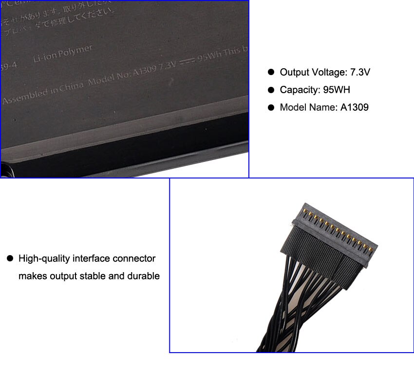 Kingsener A1309 Battery for Apple MacBook Pro 17&q... – Grandado