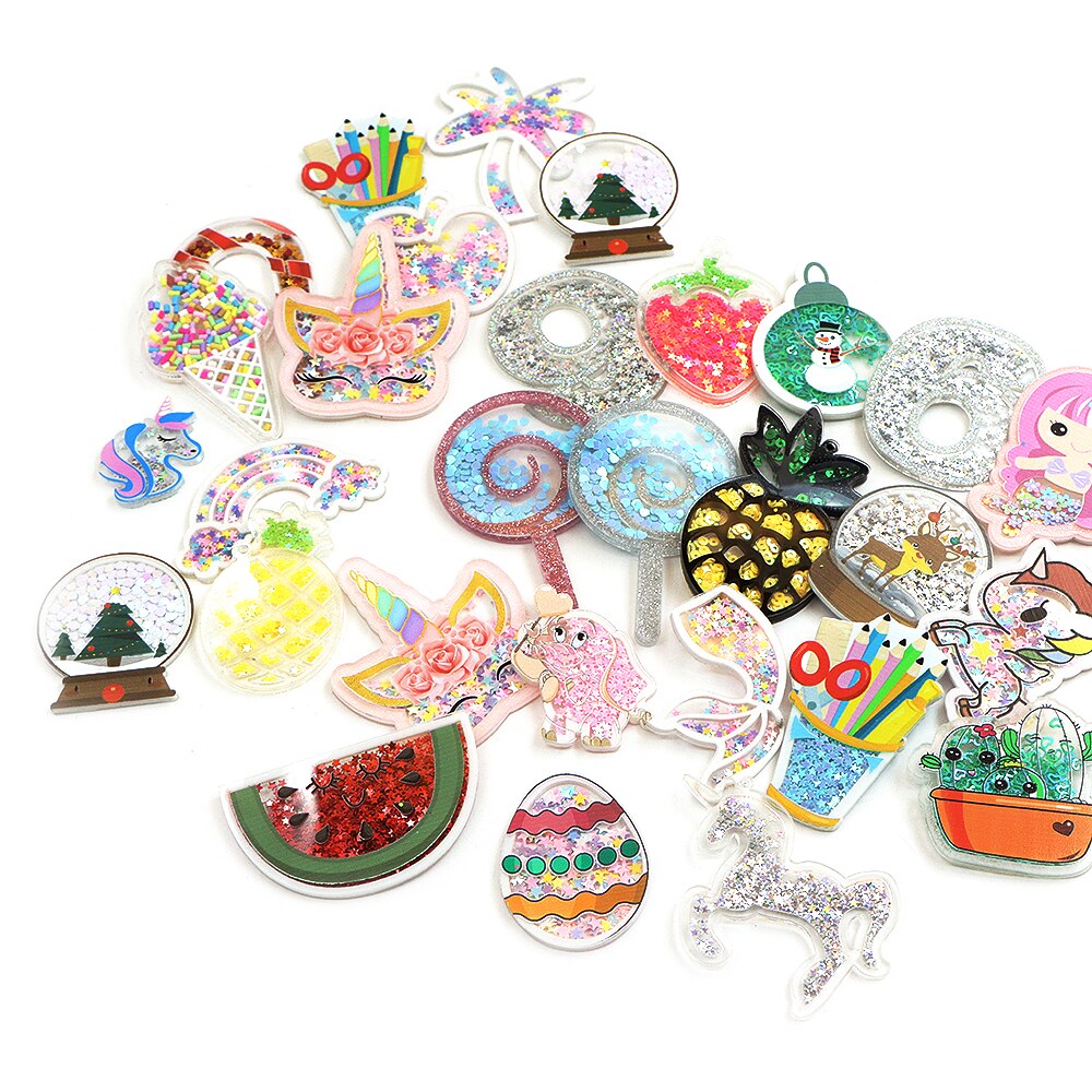 10pcs/set Acrylic Shakers (Random pattern) Quicksa... – Grandado