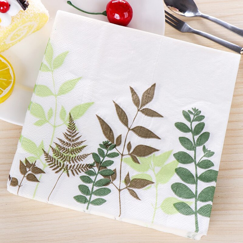 Vintage Papier Servetten 33*33, Elegante Servetten... – Grandado