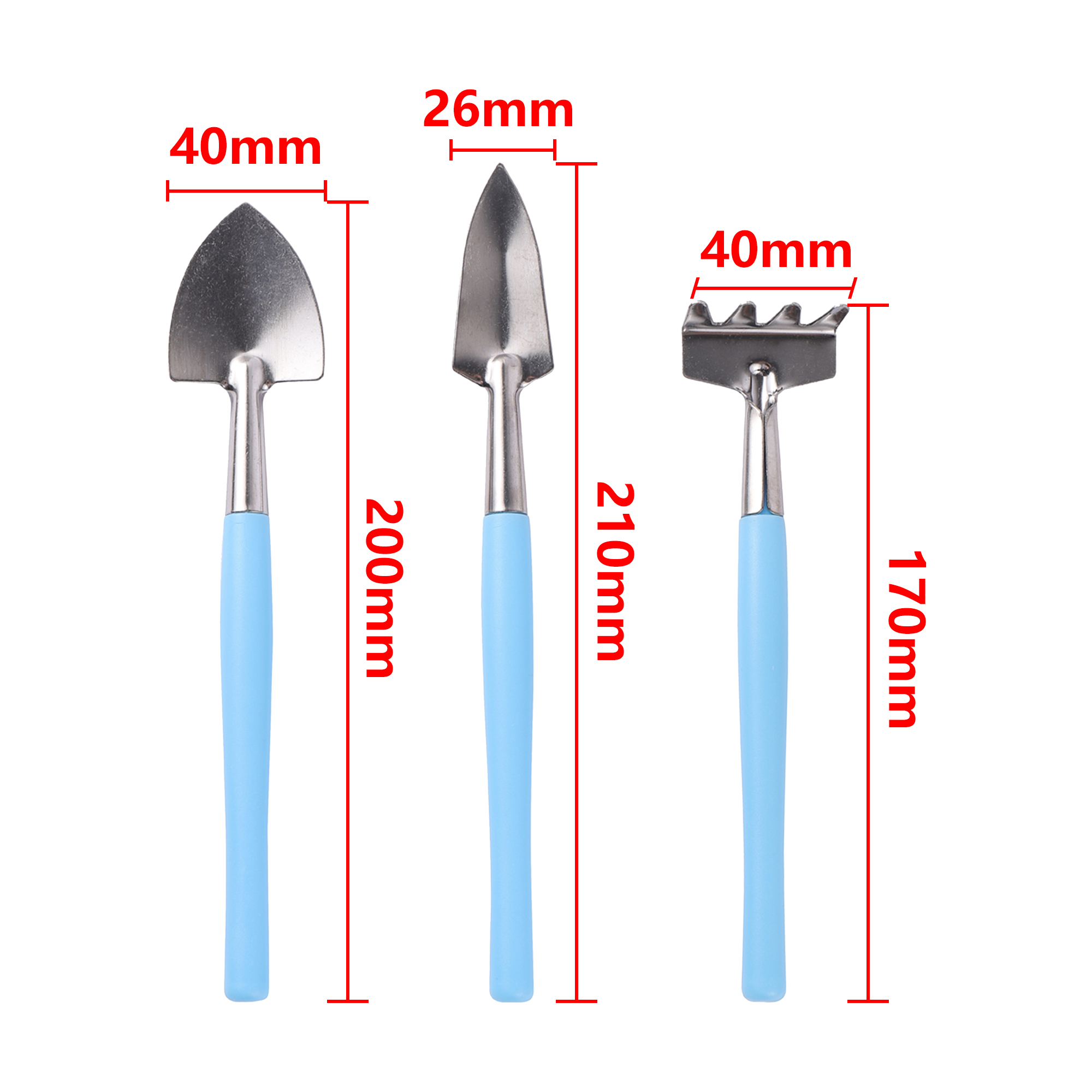3Pcs/Set Mini Garden Tool Set For Garden Plants Fl... – Grandado