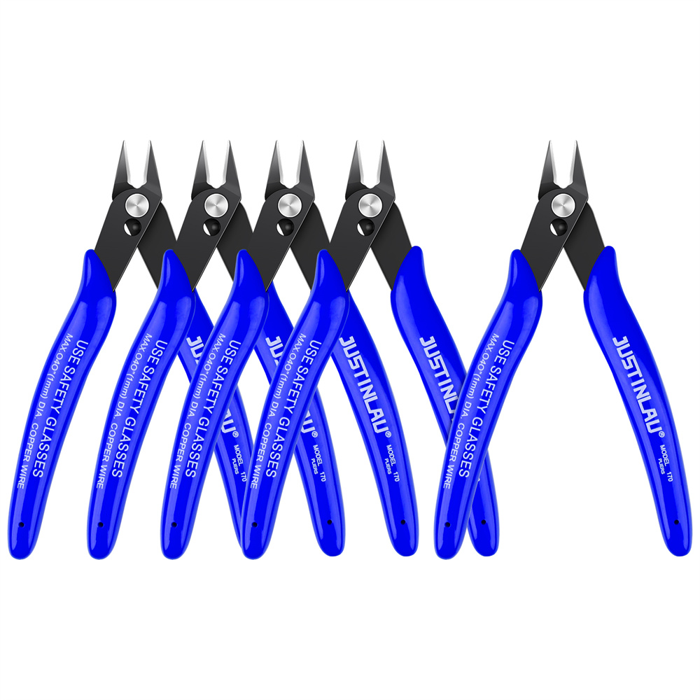 5Pcs 170 Wire Cutter DIY Trimmer Diagonal Side Cut... – Grandado