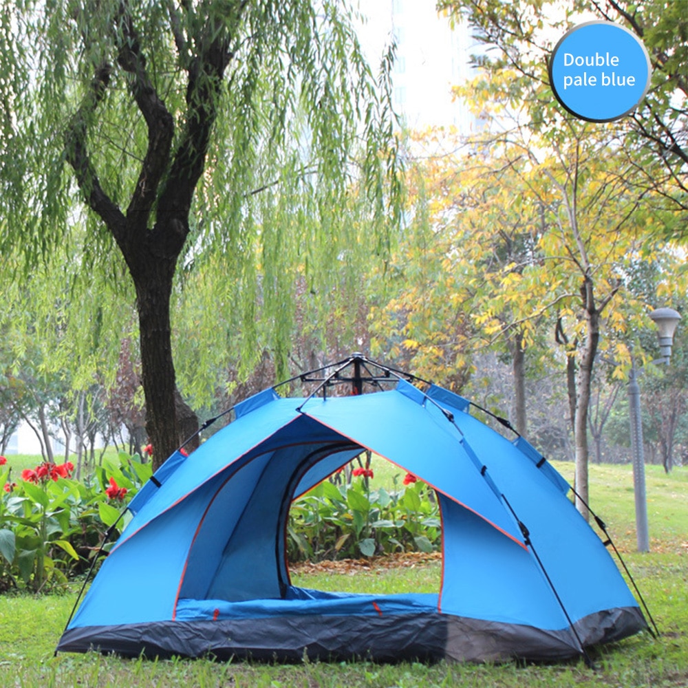 Easy Open Throw pop up tent 3-4 Person outdoor aut... – Vicedeal