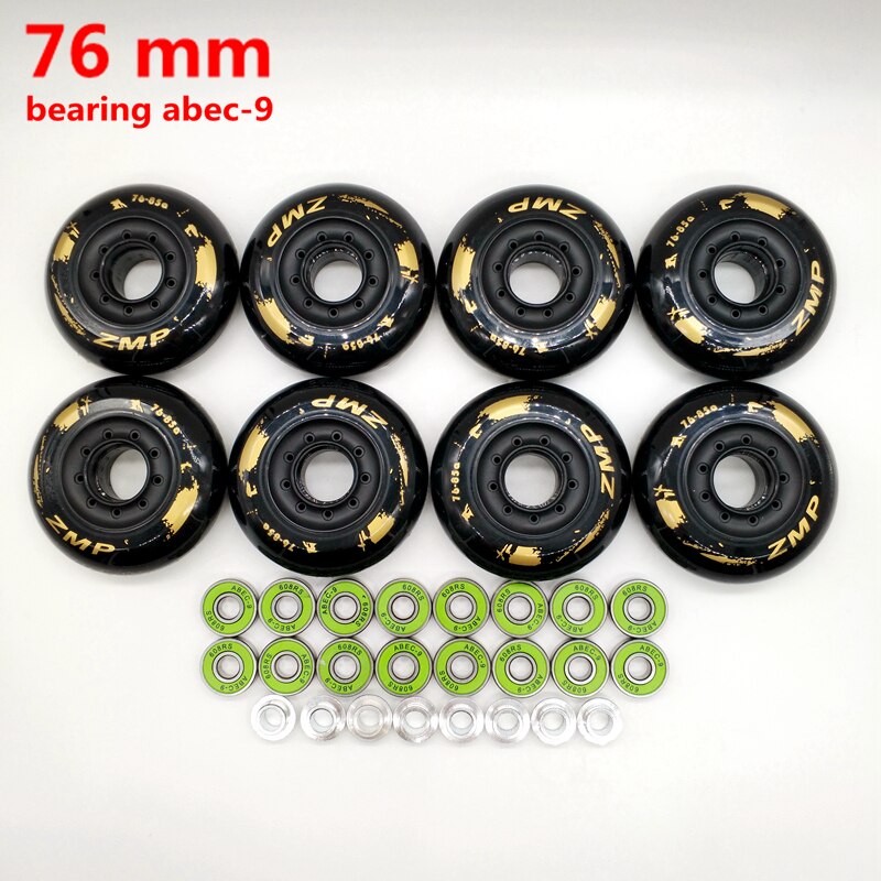 Roller wheel skate wheel black white PU wheel 85A ... – Vicedeal