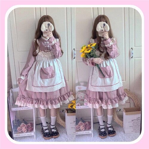 False Two-piece Lolita Dress Girls Princess Clothi... – Grandado