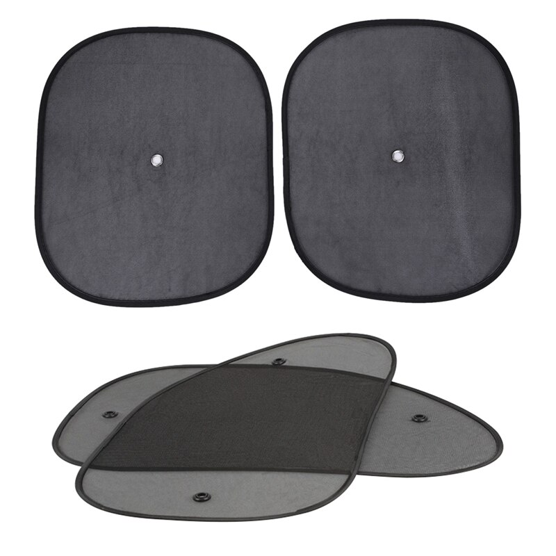 2 X Sun Shade Visor Shield Side Rear Window Unscre... – Grandado