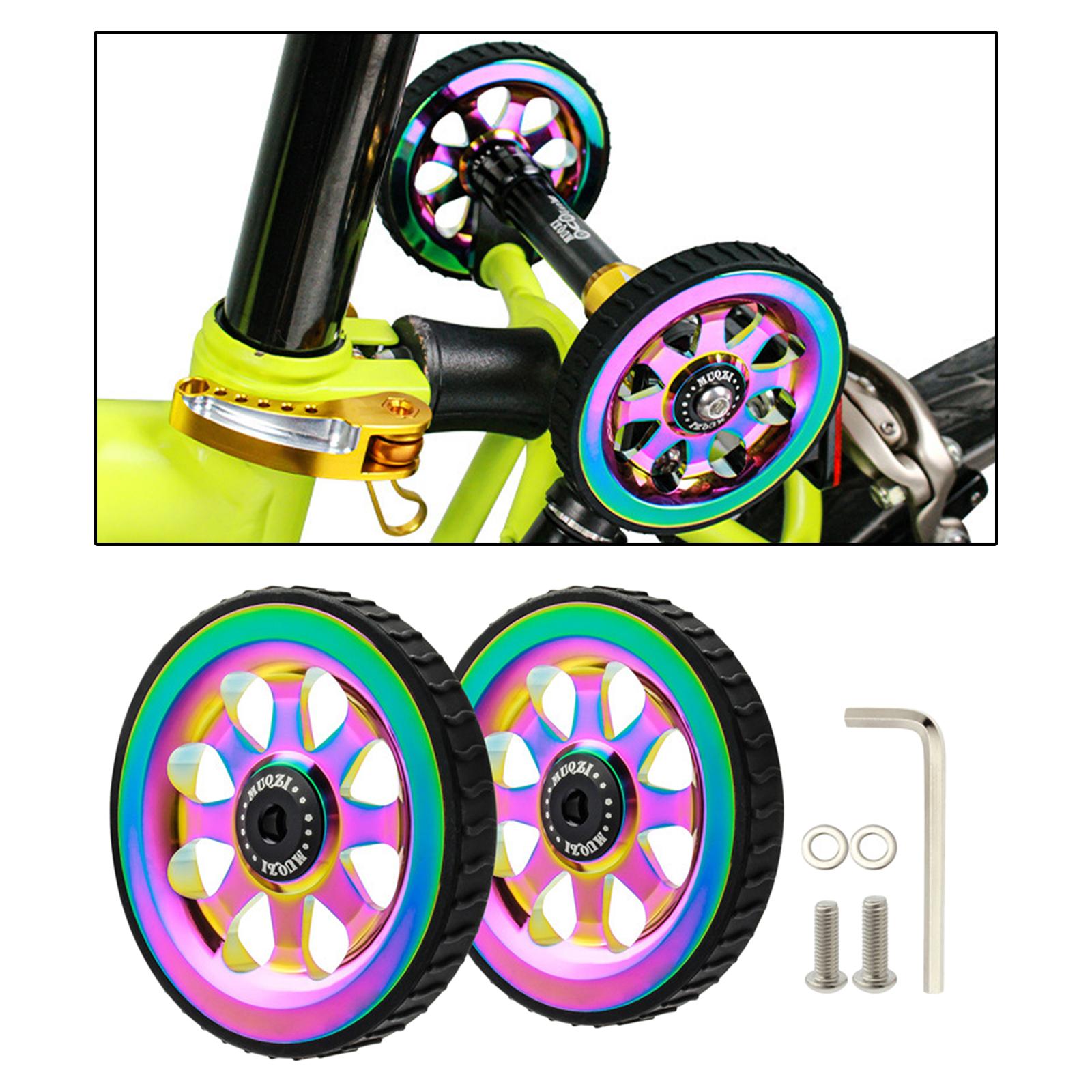 Aluminum Alloy Easy Wheel with M6 for Folding Bike – Grandado