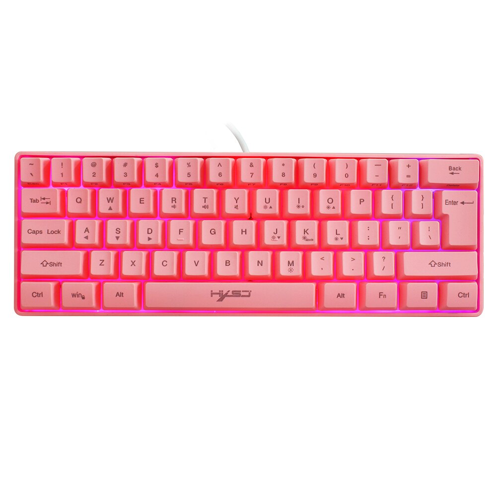 Wired Gaming Keyboard Adjustable RGB Multiple Shor... – Vicedeal