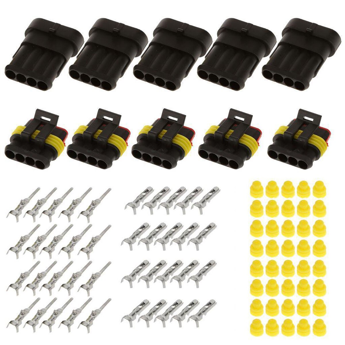 2/3/4 Pins Auto Wire Connector Waterproof Electric... – Grandado