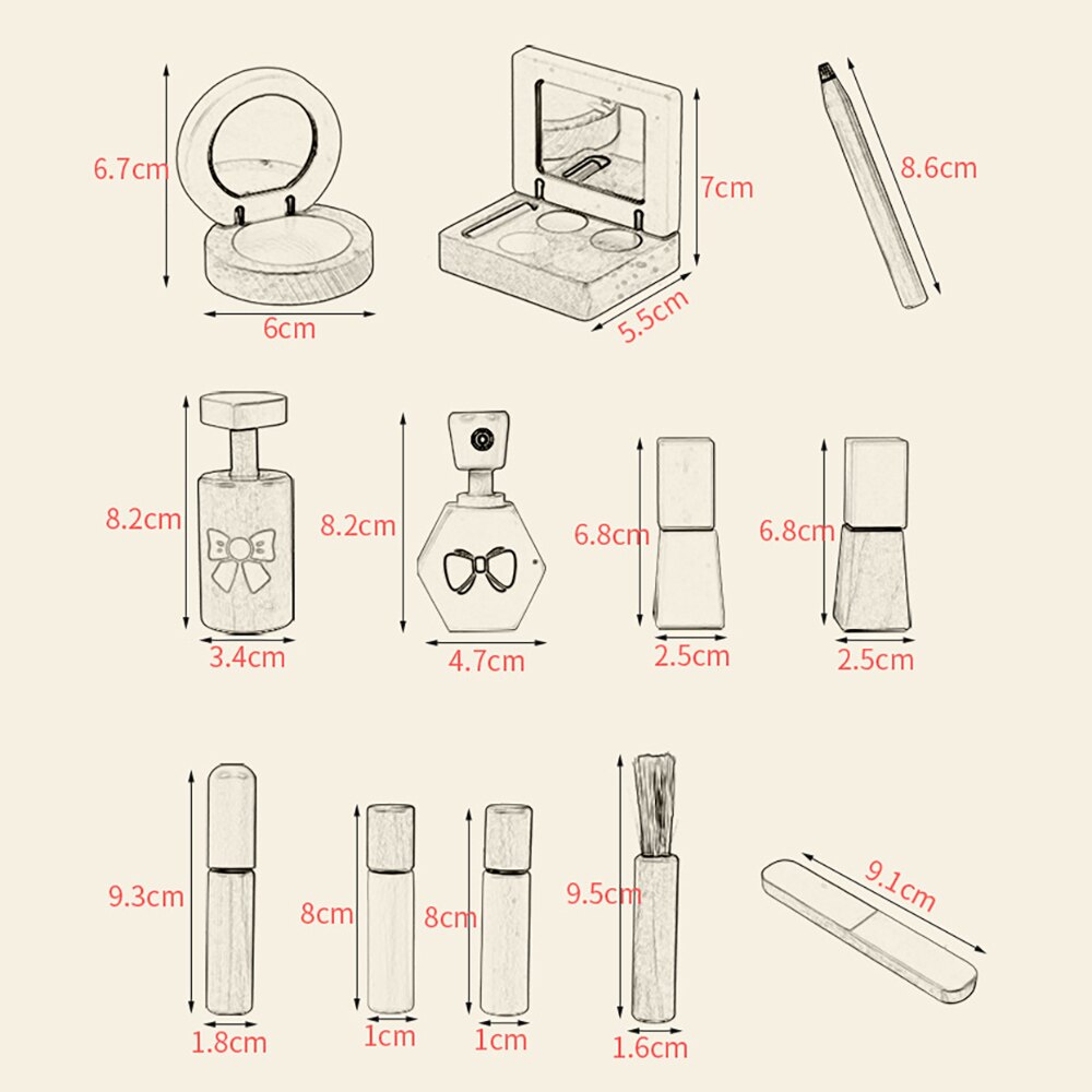 Baby Early Educational Hairdressing Bag Kit Childr... – Grandado