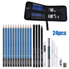 24pcs Painting Tool Set Stationery Sketch Pencil S... – Vicedeal