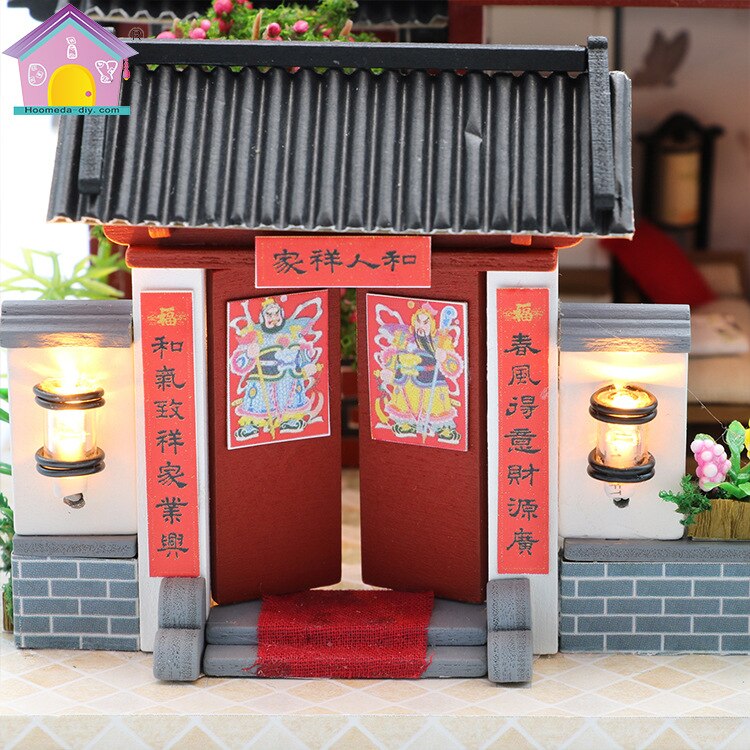 Hoomeda-Diy Diy Hut Gunstige Hof Vintage Chinese S... – Vicedeal