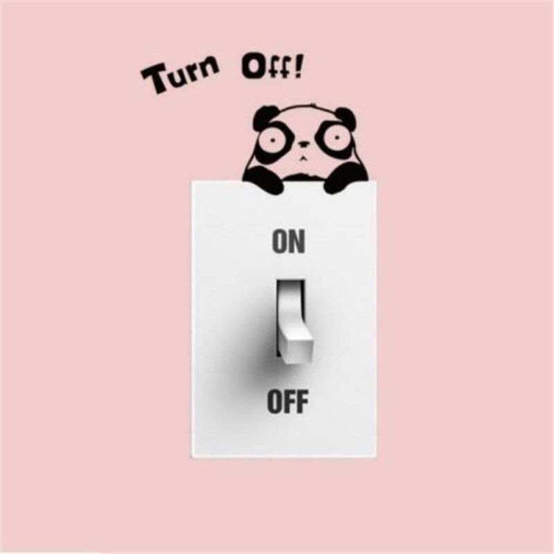 Cute Cat Wall Stickers Light Switch Decor Decals A... – Grandado