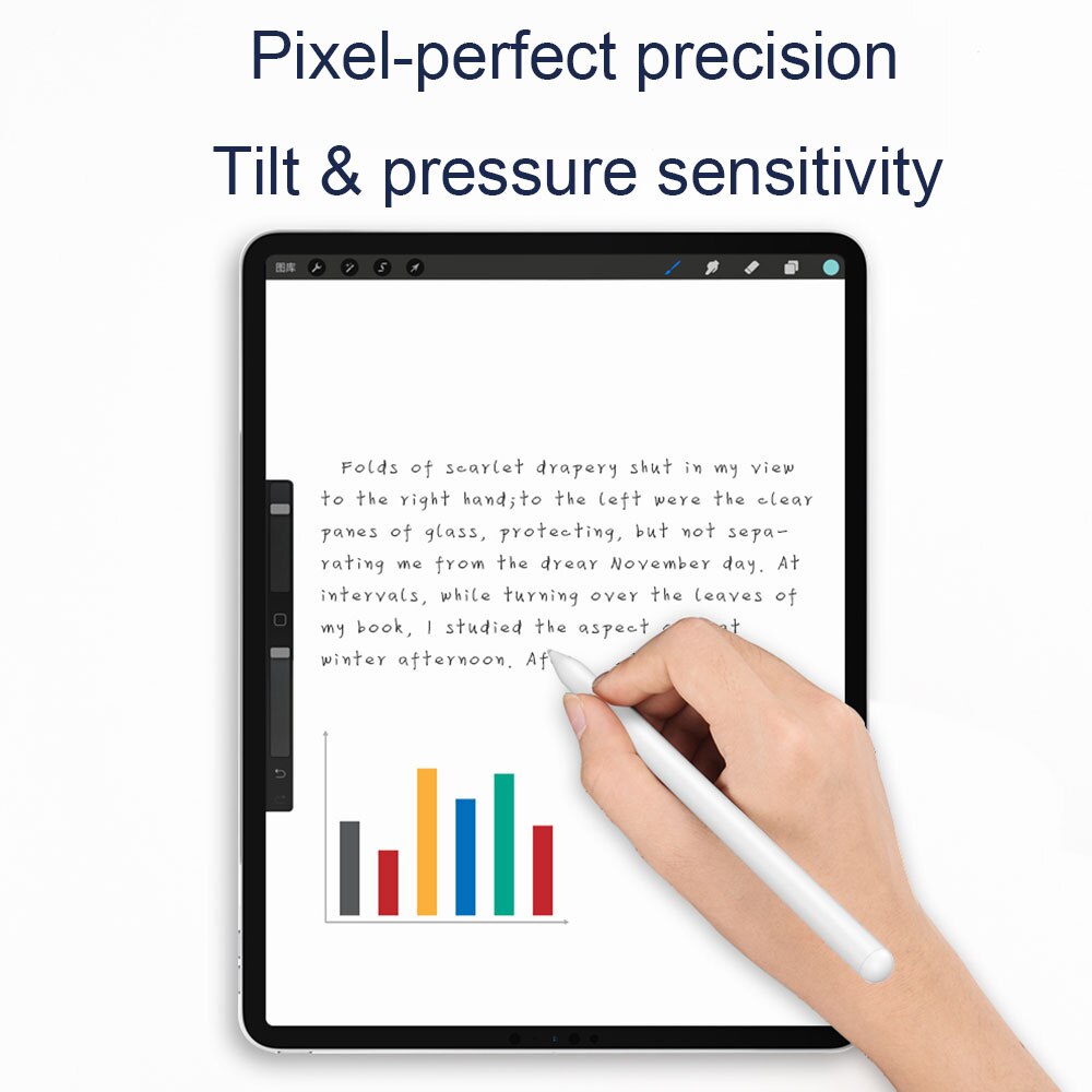 WIWU Palm Rejection Stylus for iPad High Precision... – Grandado