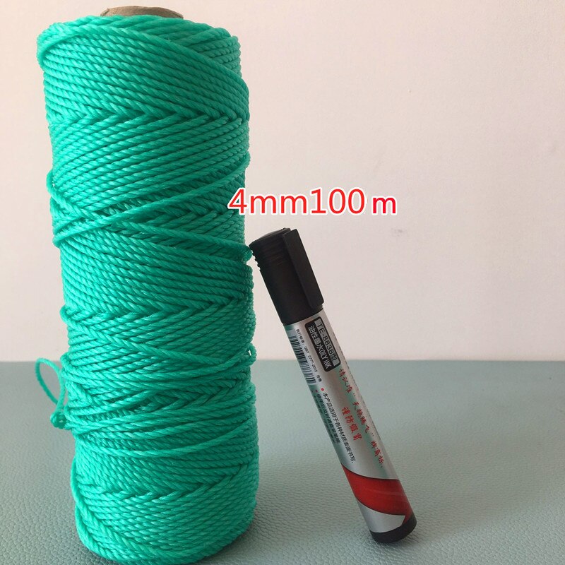 1/2/3/4MM Green Nylon Rope Packing Rope Climbing V... – Grandado
