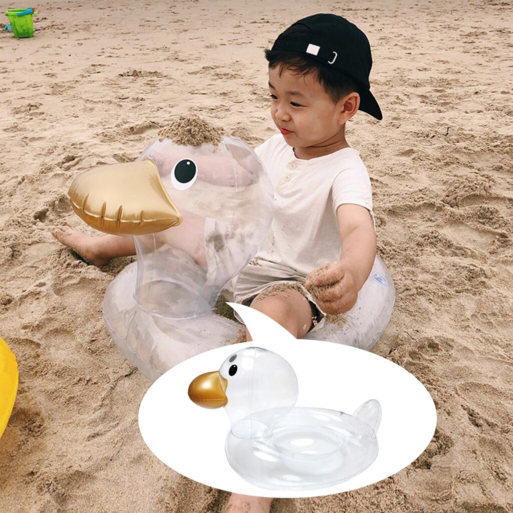 Swimming Float Ring Duck Safe Flexible Inflatable ... – Grandado