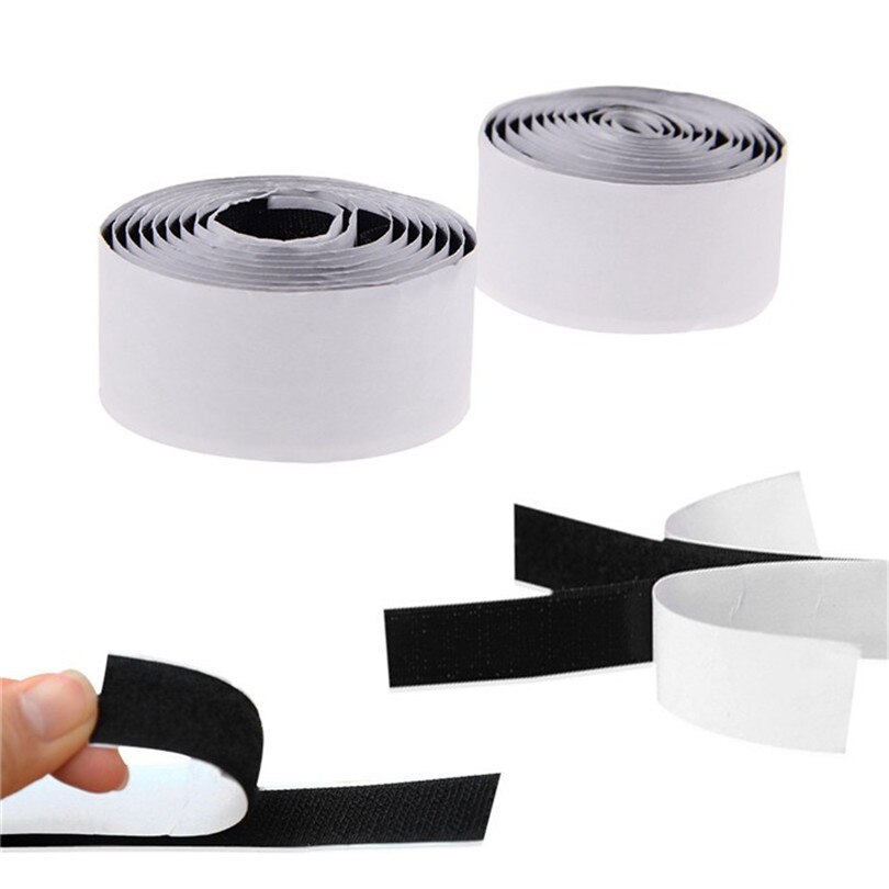 50mm Strong Self Adhesive Hook and Loop Sticky Bla... – Grandado