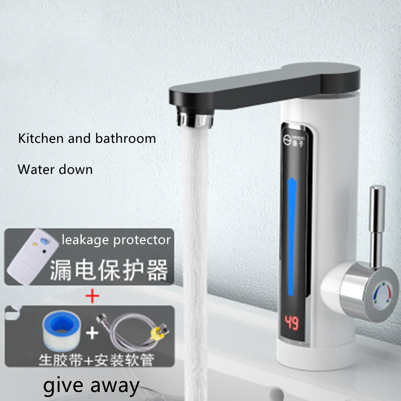 3300W Electric Instant Water Heater Faucet Tap LED... – Vicedeal