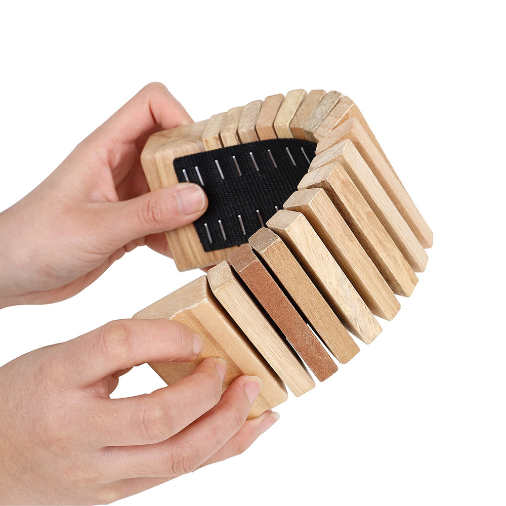 Orff Musical Instruments Wooden Castanets Clapper ... – Vicedeal