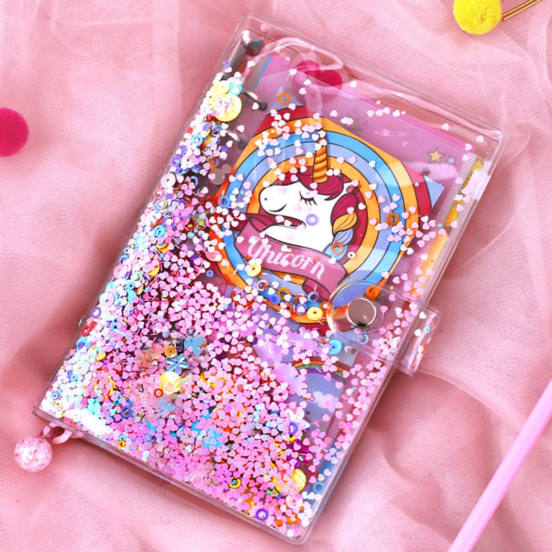 A5 Size Girls Unicorn Diary Notebook Set Cute Jour... – Grandado