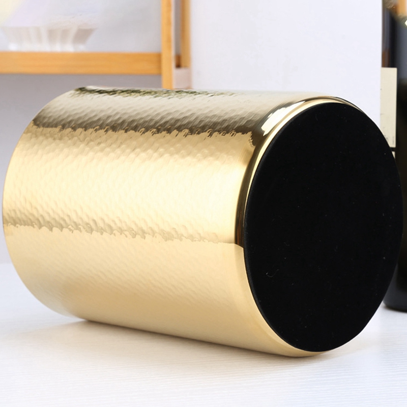 Stainless Steel Champagne Bucket Home Hammered Ice... – Grandado