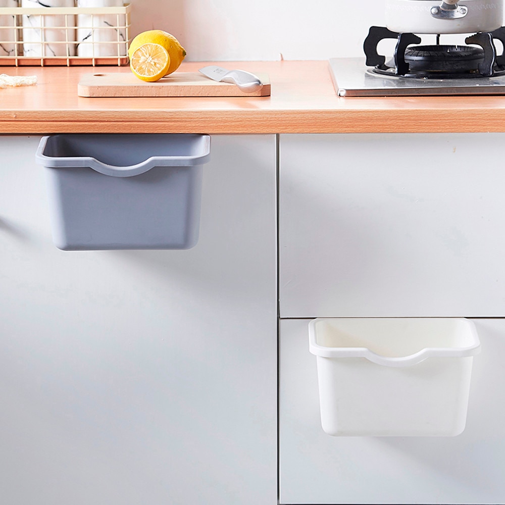 Kitchen Cabinet Door Hanging Trash Garbage Bin Can... – Vicedeal