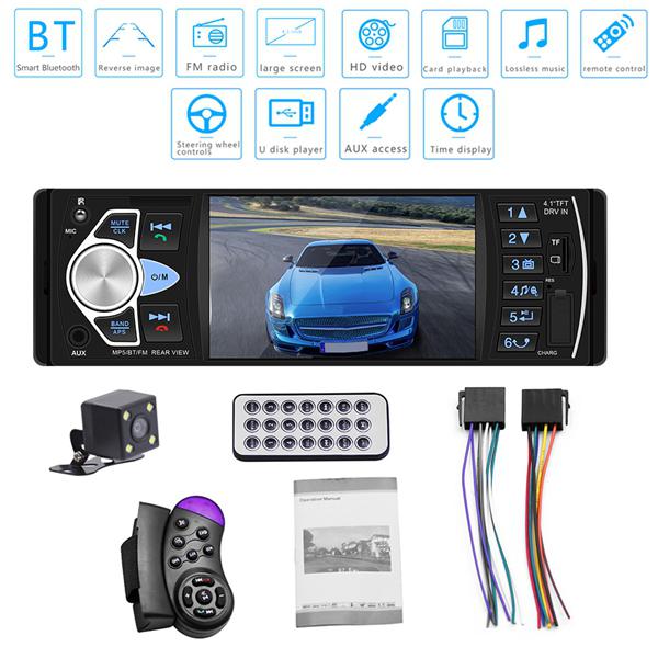 4.1 Inch Digital TFT Screen Car Radios HD Car MP5 ... – Grandado