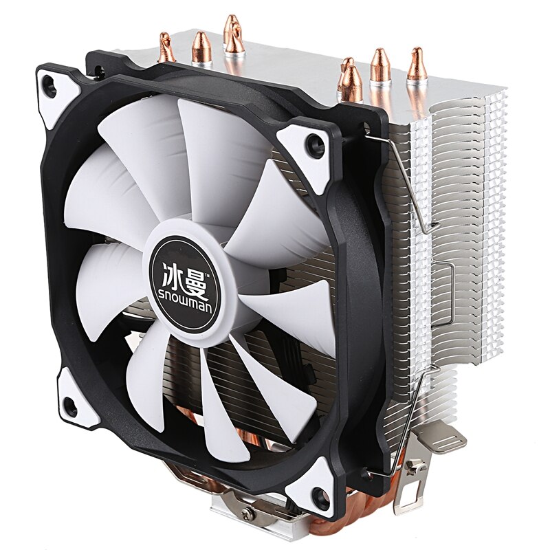 SNOWMAN CPU Cooler Master 5 Direct Contact Heatpip... – Grandado