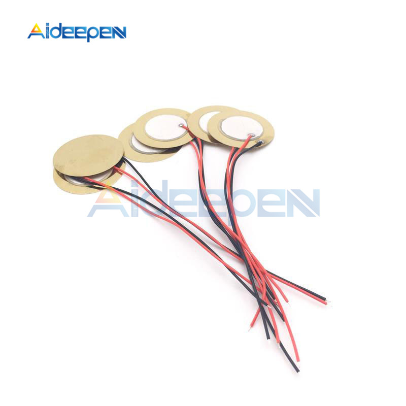 10 Pcs Piezoelectric Piezo Ceramic Wafer Plate Dia... – Grandado