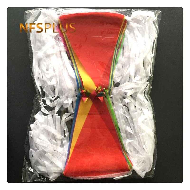 Decorative Colorful Flags 50M 100PCS Triangle Red ... – Grandado