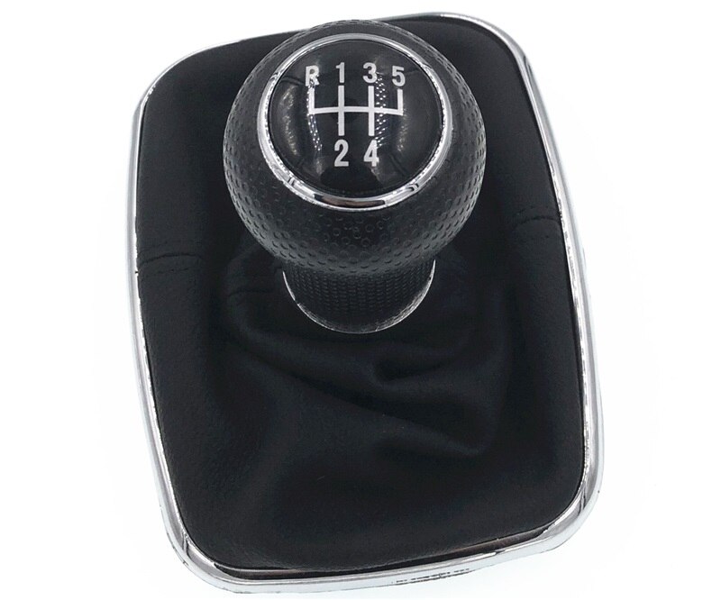5 hastighed pu læder shifter stick gearskifteknap ... – Grandado