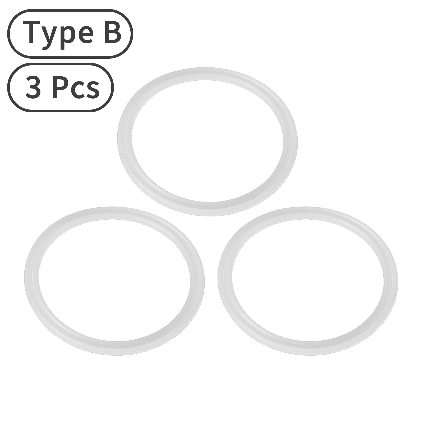 3Pcs Siliconen Afdichting O-ringen Pakkingen Outdo... – Vicedeal