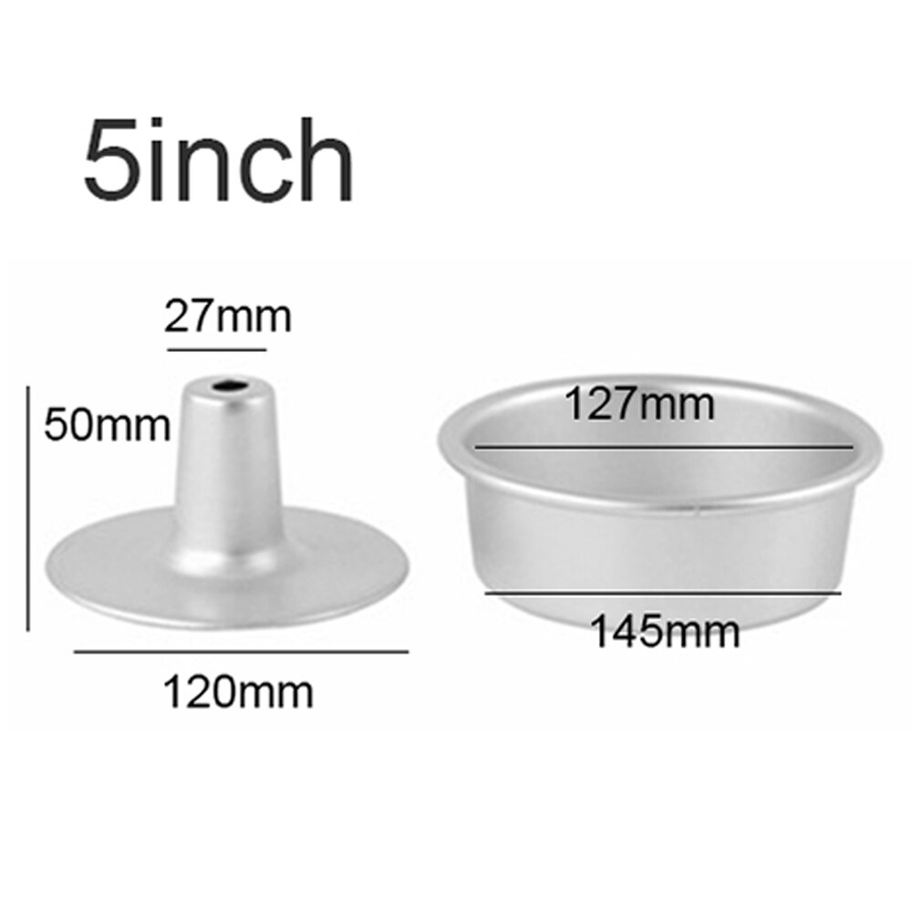 round middle hole Alloy Chiffon Cake toast bread P... – Grandado