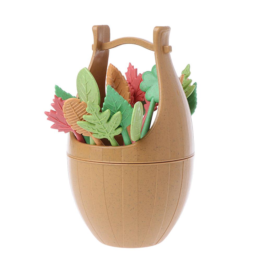 16 stk nordisk stil hvete halm fat blader fruktgaf... – Grandado