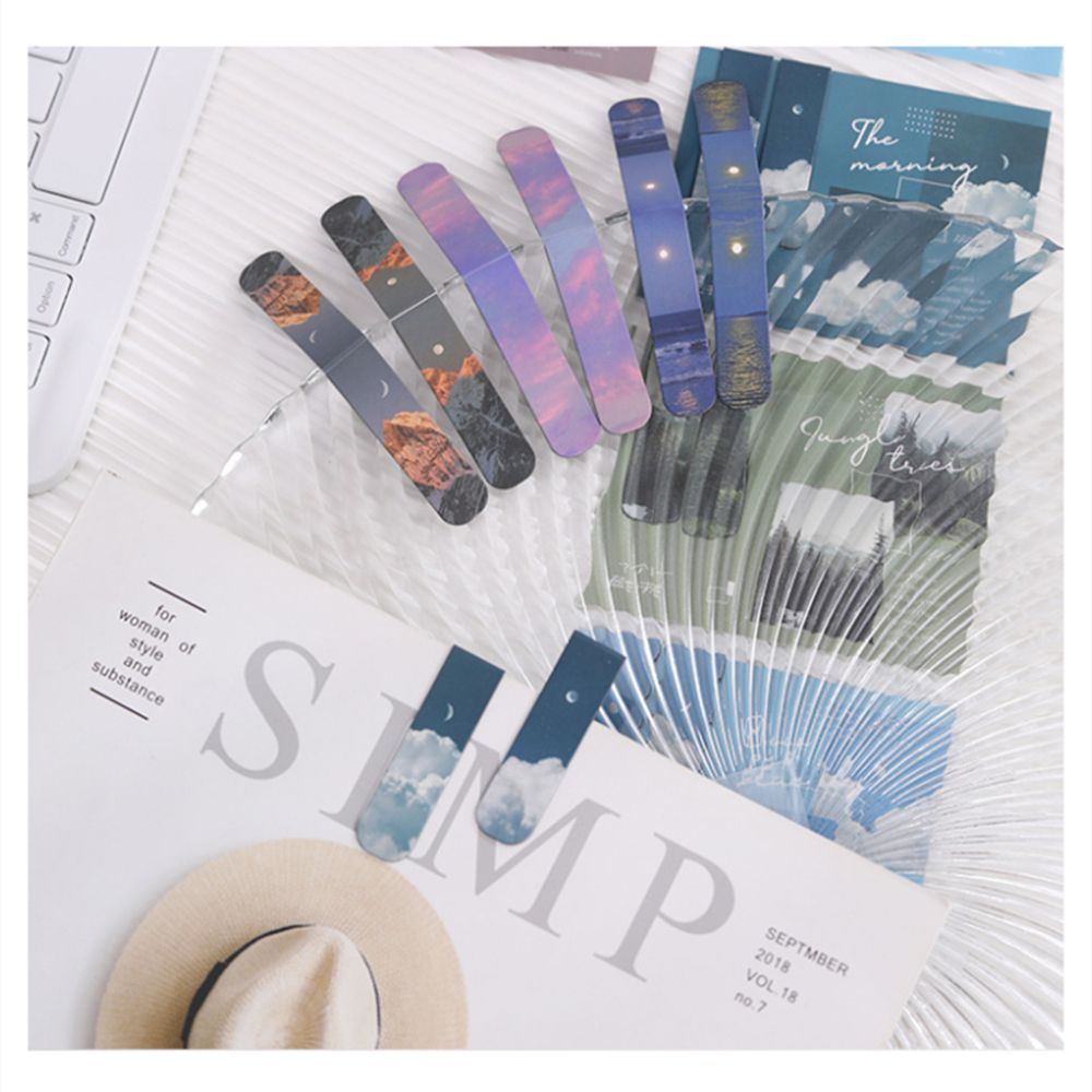 2Pcs Nature Scenery Magnet Bookmark Magnetic Readi... – Grandado