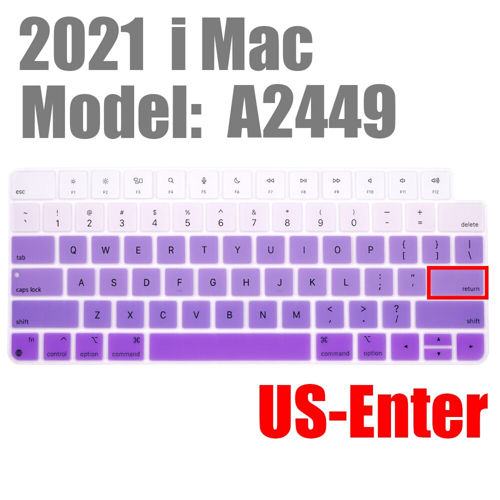 For Apple iMAC Keyboard Cover release) A2449 Magic... – Grandado