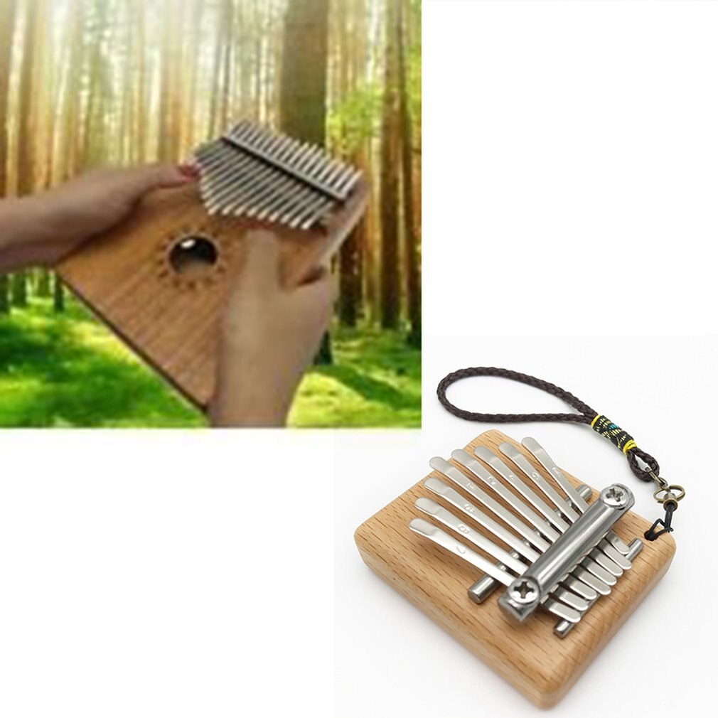 Thumb Piano 8-Tone Mini Kalimba Finger Piano Porta... – Grandado
