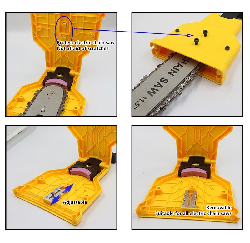 Chainsaw Teeth Sharpener Saw Chain Sharpener Bar-M... – Grandado