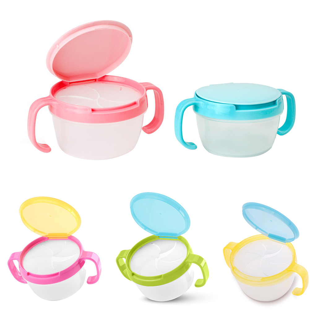 Baby Kids Plastic Snack Catcher Draagbare Dubbel H... – Vicedeal