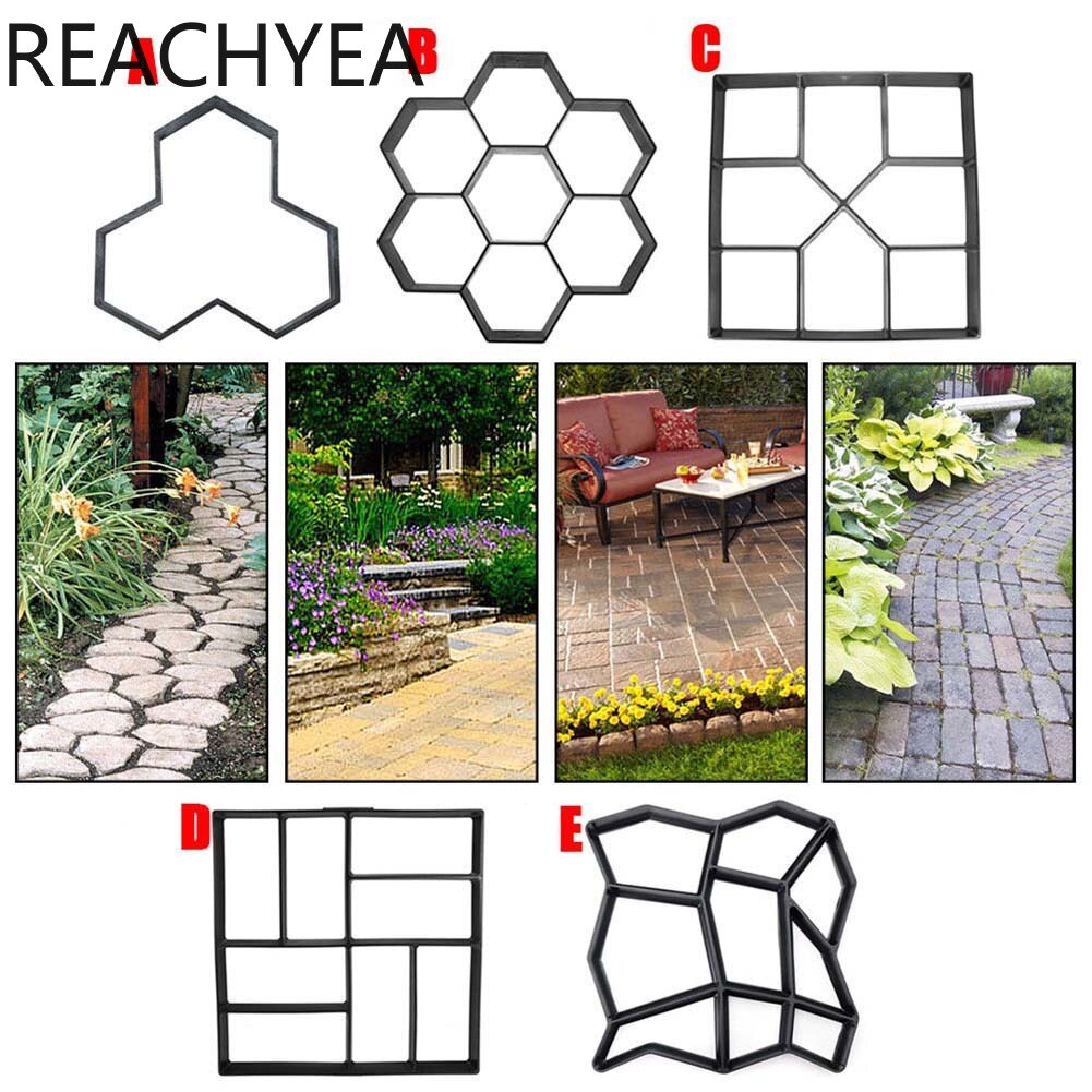 Path Maker Mold Reusable Concrete Cement Stone Pav... – Vicedeal