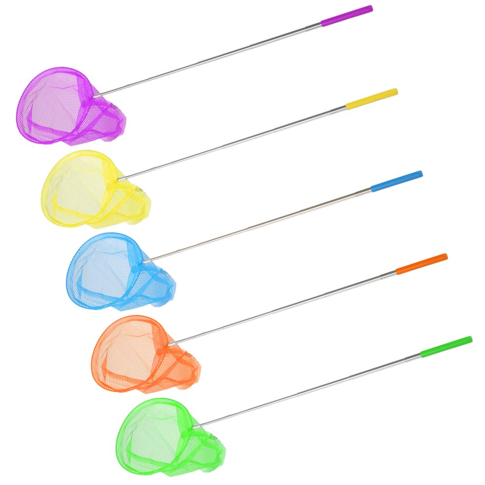 5 Pack Telescopic Butterfly Net Kids Fishing Landi... – Grandado