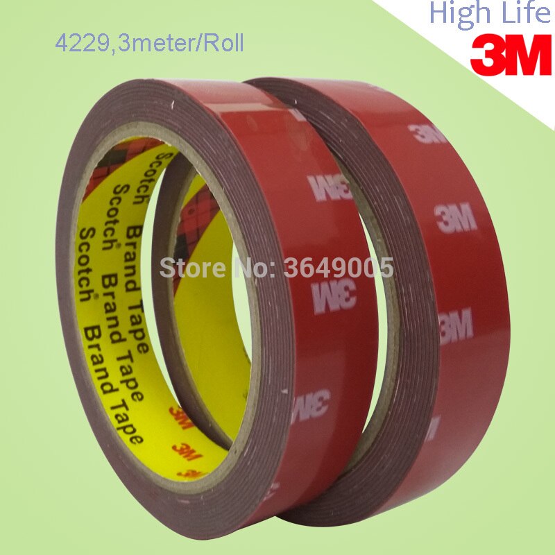 3M Acrylic Foam Tape 4229P Dark Gray Car Tape of R... – Vicedeal