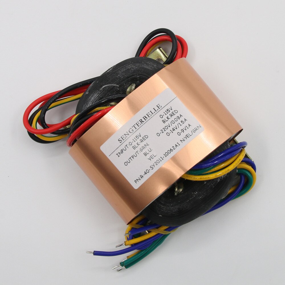 50VA HIFI copper R-core transformer Output 220V + ... – Grandado