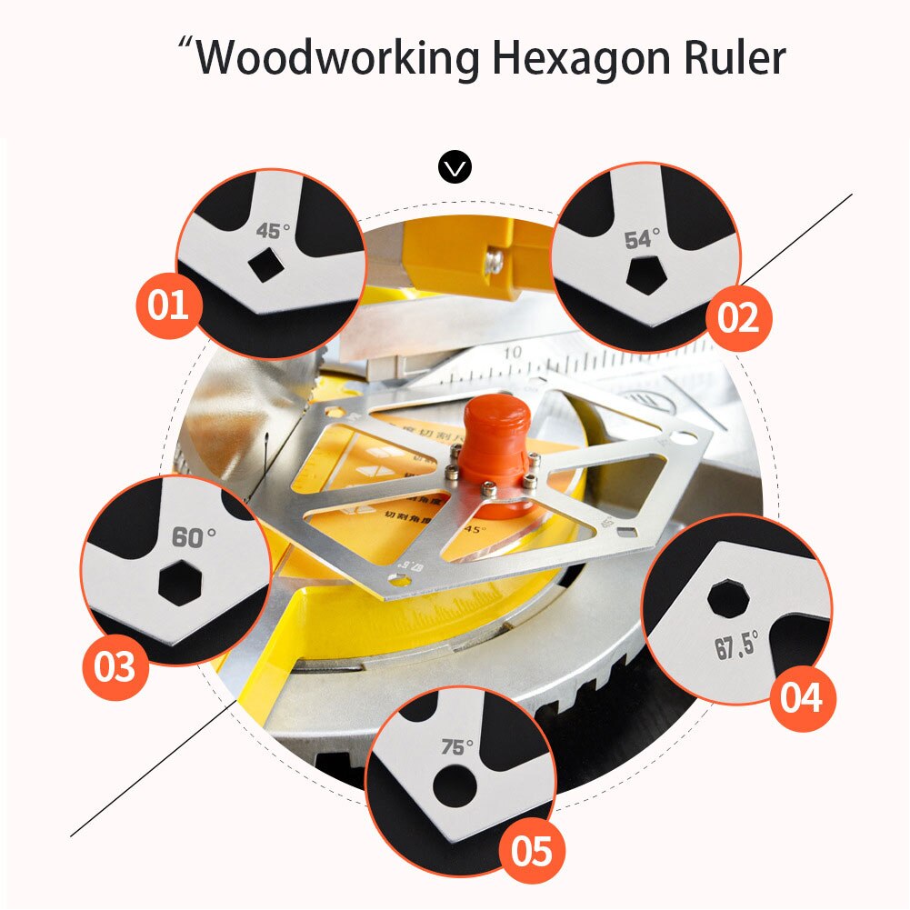 Saw Angle Finder Ruler Multi Angle Gauge Protracto... – Grandado