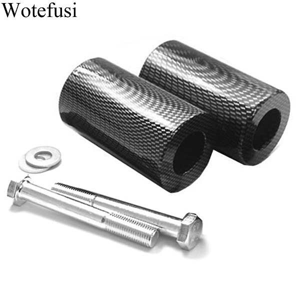 Wotefusi Carbon Black Motorcycle Frame Sliders For... – Grandado