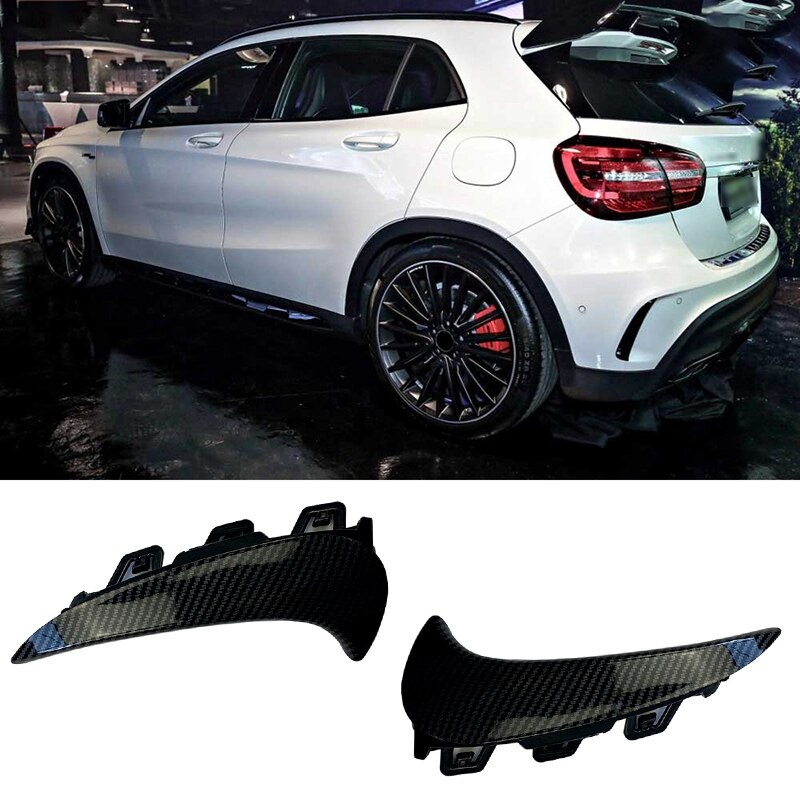 1Pair Rear Bumper Spoiler Canards Splitter Carbon ... – Grandado